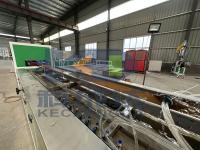 China Wood Plastic Composited Product Making Machine/pvc Pe Pp Wpc Door Floor Decorative Profile Board Panel Extrusion Product for sale