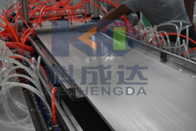 China PVC WPC Solid door panel extruder / Furniture board machine / partition decoration solid panel production line for sale