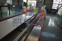 China PVC WPC Solid door panel extruder / Furniture board machine / partition decoration solid panel production line for sale