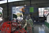 China PVC WPC Solid door panel extruder / Furniture board machine / partition decoration solid panel production line for sale