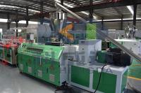 China PVC WPC Solid door panel extruder / Furniture board machine / partition decoration solid panel production line for sale
