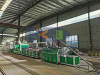 China Window Door Frame Furniture Wood Plastic Lumber Composite WPC PVC Door Sheet Board Profile Extrusion Production Line for sale