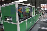 China UPVC PVC WPC Wood Plastic Door Frame Profile Making Machine / Extrusion Production Line / profile Extruder for sale