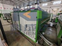 China Plastic Polycarbonate Corrugated Sheet Sunshine Board Hollow Profile PC Machinery Production Line for sale