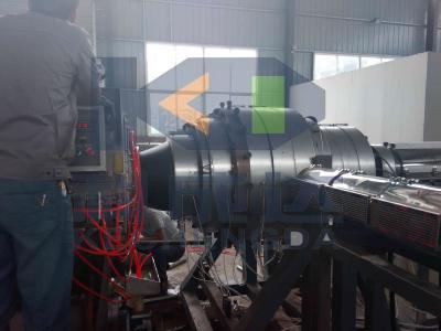 China easy operation plastic HDPE PE PP pipe extrusion making machine production line for sale