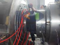 China easy operation plastic HDPE PE PP pipe extrusion making machine production line for sale