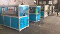 China WPC Solid Door Frame Production Line / WPC door prolife extruder machine for sale