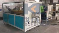 China WPC Solid Door Frame Production Line / WPC door prolife extruder machine for sale