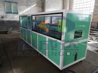 China PVC door and window profile traction cutting integrated machine for sale