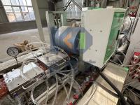 China Online and Offline Wood Plastic Specialized Embossing Machine / PE WPC decking embossing machine for sale