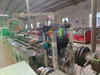 China PE Wood Plastic Outdoor Column / WPC Foam Door Panel Board WPC PP PE Rigid Profile Sill Fence Production Line for sale