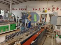 China PE Wood Plastic Outdoor Column / WPC Foam Door Panel Board WPC PP PE Rigid Profile Sill Fence Production Line for sale