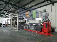 China PVC spinneret carpet production line automatic automobile floor mat production line for sale