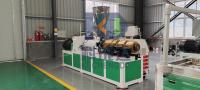 China SJSZ Series Conical Twin Screw Extruder / Plastic Twin Screw Extruder for sale