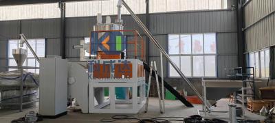 China 100-3000kg/h Vertical PVC Hot And Cold Mixing Machine Plastic Mixer For Sale for sale