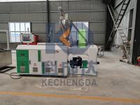 China PE PVC WPC wood plastic composite machine/Door panel profile extruder/Outdoor decking wall panel board production line for sale