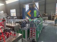 China PP PE PVC WPC wood plastic composite machine/Door panel profile extruder/Outdoor decking wall panel board production lin for sale