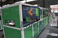 China PLC Controlled Pvc Wpc upvc Profile Extrusion Line for Plastic Wood Window Profile Extruder for sale