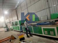 China UV PVC Wall Panel Sheet Extruder Machine For Indoor Artificial Marble Stone Board Profile for sale