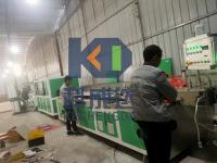 China UV PVC Wall Panel Sheet Extruder Machine For Indoor Artificial Marble Stone Board Profile for sale