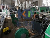 China Used China PVC/ SPVC Conical Twin Screw Granulation / Pelletizer Line Production Line for sale
