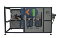 China Pipe Winding Machine/PE PP PVC Single Wall Corrugated Tube Coiler Tube Coiling Machine coiling machine for sale