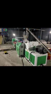 China PVC Plastic Profile Extruder Machine Grille Wall Panel 280kg/H Wpc Extruder Machine for sale