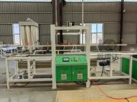 China 5.5kgs/M2 PVC Wall Panel Plastic Wood Grain PE Extruder Machine for Bamboo Fiber Integrated Wall Panel for sale