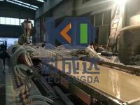 China Indoor Co-extrusion Wpc Door Panel Extruder Production Line for Wood Plastic Composite Profile for sale