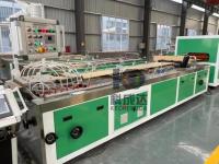 China Automatic Buckle Plate Plastic Profile Extruder Machine PVC Profile Extruder for sale