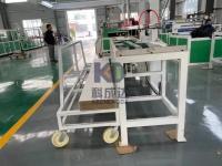 China Automatic Buckle Plate Plastic Profile Extruder Machine PVC Profile Extruder for sale