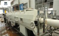 China Single Screw Plastic Pipe Production Line HDPE Gas And Water Supply Pipe Line for sale