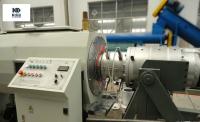 China Single Screw Plastic Pipe Production Line HDPE Gas And Water Supply Pipe Line for sale