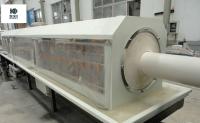 China Single Screw Plastic Pipe Production Line HDPE Gas And Water Supply Pipe Line for sale