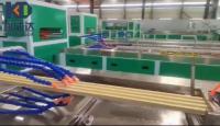 China 100-160KG/H PVC Plastic Grating Plate Great Wall Plate Production Line for sale