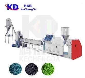 China Single Plastic Pelletizing Machine for Waste Plastic Granulator Particle Revitality Water Brace ABS PA PC for sale