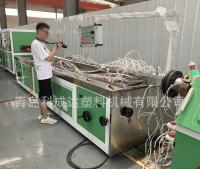 China SJSZ65Extrusion Machinery production line PVC plastic steel door and window profile extrusion line for sale