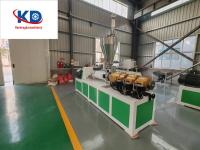 China Screw Twin Screw Force Feeding Extruder Machine for PVC Pipes Profiles/PVC pipe production line for sale
