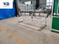 China PP PE 10m Plastic Profile Extruder Machine PVC WPC Plastic Profile Production Line for sale