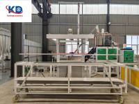 China PVC wood plastic plate automatic suction plate stacking machine for sale