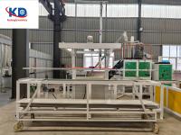 China PVC wood plastic plate automatic suction plate stacking machine for sale