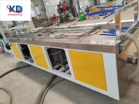 China Automation PVC Panel Production Line Wall Board Extrusion One Feed for sale