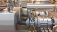 China ABB / Dalta Driven 11 Motors Output Two Strand Cable Pipe Plastic Production Line for sale