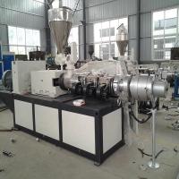 China Automatic 600mm Plastic Pipe Production Line with Siemens Motor and ABB Inverter for sale