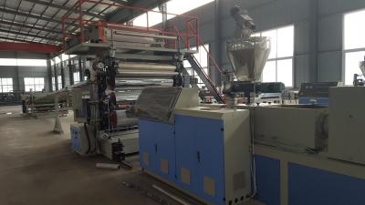 China 75kw Motor Power PLC Extruder For PE PP ABS With Single Feed for sale
