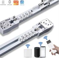 China Auto Open Close Smart Curtain Tracks 2 Meters Length Supporting Operating Temperature From Minus 10 Celsius To 50 Celsius for sale