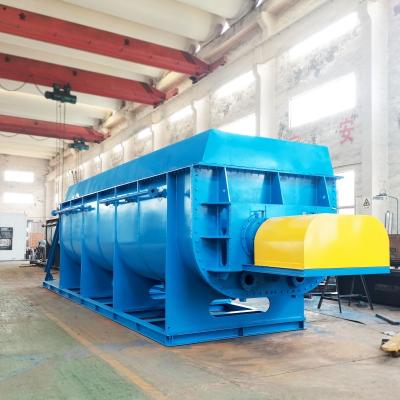 China Steam Hollow Paddle Dryer System , Industrial Paddle Dryer For Sludge for sale