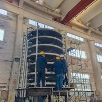 China SUS316L Continual Plate Dryer Machine 21kw For Ammonium Sulfate for sale