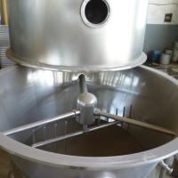 China High Purity Vertical Fluidized Bed Dryer 200kg/batch For Chemical Powder for sale
