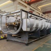 China PLC Control Hollow Paddle Dryer SUS304 Sludge Paddle Dryer System for sale